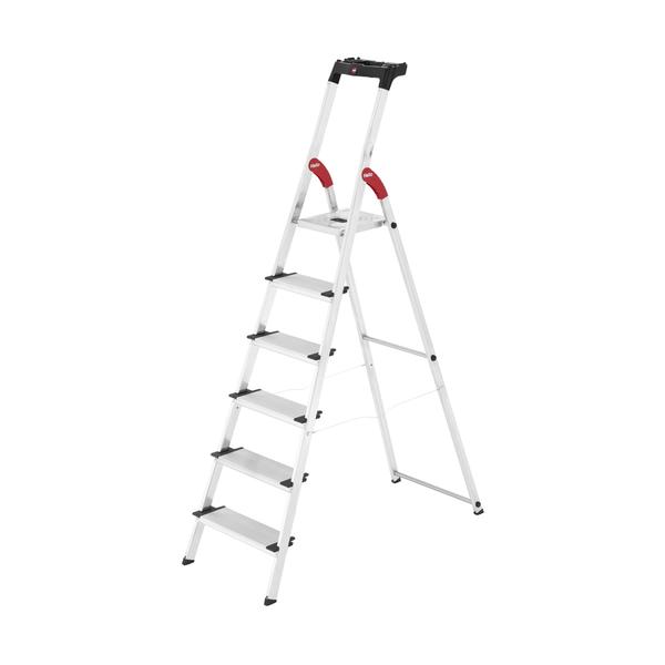 【仕様】●最大使用質量(kg)：150●天板高さ(m)：1.28●天板寸法(mm)：250×270●段数(段)：6●収納時全長(m)：2.08●踏ざん踏面幅(mm)：130●伸縮可能な上枠付最上段も安定感抜群●収納時寸法幅(mm)：510●...