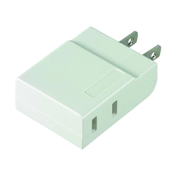 【仕様】●コンセント数：2●定格電流(A)：15●定格：15A 125V●合計1500Wまで●A-CT002B(W)【型番】A-CT002B(W)　/　ACT002BW【商品コード】1780344※お問い合わせの際はこちらの商品コードをお伝...