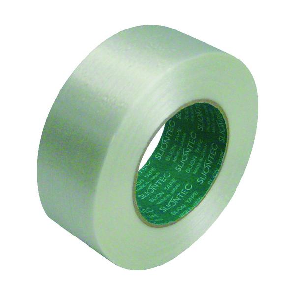 【仕様】●色：ホワイト●幅(mm)：50●長さ(m)：50●厚さ(mm)：0.19●テープカット条件：手切れ不可●粘着力(N/10mm)：3.90●引張強度(N/10mm)：696.0●粘着力(N/25mm)：9.75●引張強度(N/25m...