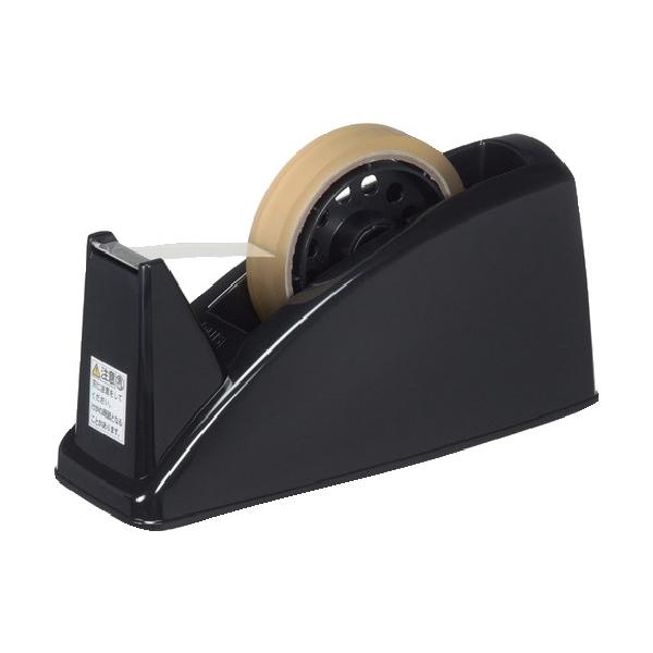 【仕様】●最大テープ幅(mm)：24●最大テープ外径(mm)：75●色：ブラック●替刃品番：TC-001●適合テープ：幅２４ｍｍまで、長さ７０ｍまで●外形寸法：幅８６×奥２２３×高１０３ｍｍ●大巻、小巻用●大巻・小巻両用●巻きサイズ：大巻・...