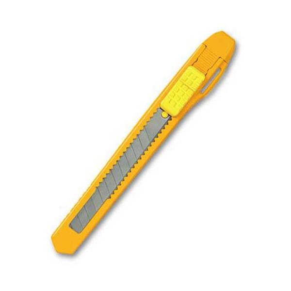 【仕様】●適合替刃：ＣＵ−２０１、ＣＵ−２０３●色：イエロー●タイプ：オートロック式●刃厚：０．４ｍｍ●刃幅：９．２ｍｍ【型番】CU-103 YL　/　CU103YL【商品コード】1965939※お問い合わせの際はこちらの商品コードをお伝え...