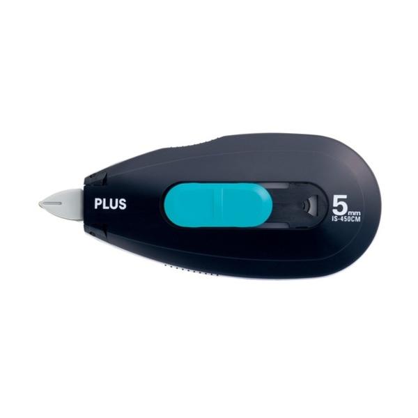 【仕様】●インク色：ネイビー●外形寸法幅(mm)：89●外形寸法奥(mm)：22●外形寸法高(mm)：38●パターン色：黒●テープ幅(mm)：5●テープ長(m)：8●テープの長さ(m)：8【型番】IS-450CM NV　/　IS450CMN...