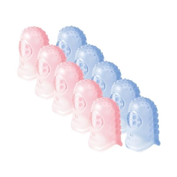 【仕様】●サイズ：M●色：ミックス（ピンク５個、ブルー５個）●厚さ：０．８ｍｍ（突起部除く）【型番】KM-402H　/　KM402H【商品コード】1970635※お問い合わせの際はこちらの商品コードをお伝えください