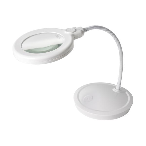 【仕様】●倍率(倍)：2●レンズ寸法(mm)：φ100●アーム長さ(mm)：250●光源：小型LED24灯●幅(mm)：160●奥行(mm)：160●電源：AC100V、ＵＳＢ電源、単3乾電池×4本（別売）【型番】SL-25　/　SL25【...