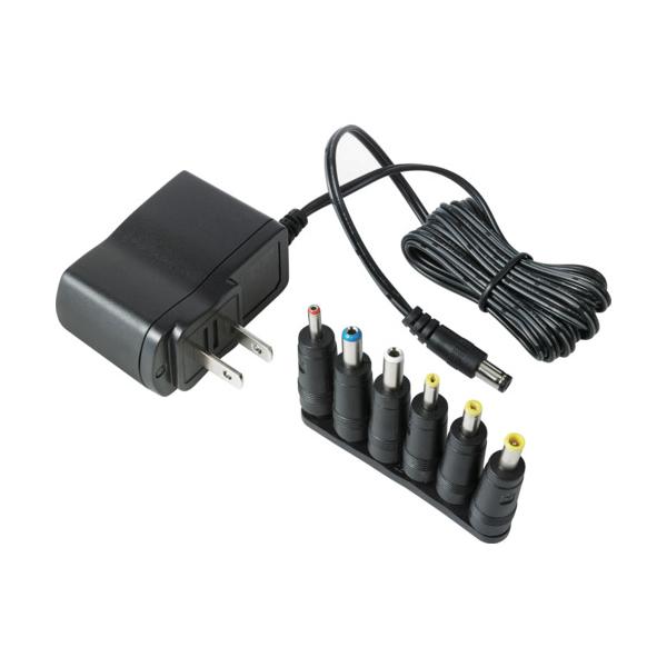 【仕様】●ケーブル長(m)：1.8●出力電圧(V)：DC9●幅(mm)：●奥行(mm)：●高さ(mm)：●コード長(m)：1.8●定格入力：AC100V 50/60Hz●定格出力：DC9V/1000mA●コード長：約1.8m●極性：センター...