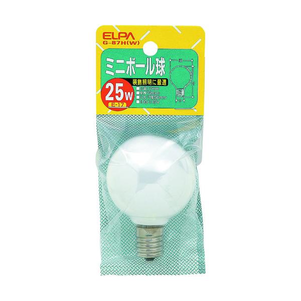 【仕様】●光源色：ホワイト●外径(mm)：50●全長(mm)：72●消費電力(W)：25●口金：E17●定格寿命(時間)：1500●定格電圧(V)：100/110●色：ホワイト●定格：　・電圧　100/110V　・消費電力 25W　・寿命：...