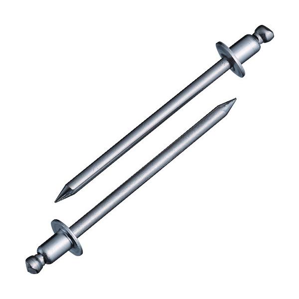 【仕様】●リベット径(mm)：2.4●リベット長(mm)：5.6●フランジ径(mm)：4.8●かしめ板厚(mm)：1.0〜3.2●下穴径(mm)：2.5〜2.6●せん断強度(N)：1050●引張強度(N)：1350●エコパック入り【型番】N...