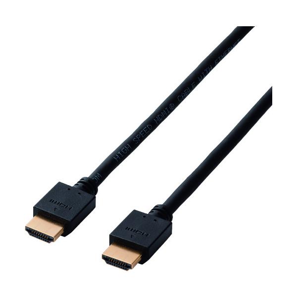 【仕様】●長さ(m)：3.0m●色：ブラック●コネクタ形状：HDMI(タイプA・19ピン) - HDMI(タイプA・19ピン)●対応解像度：最大4K(3840×2160px)/30Hz、Full　HD(1920×1080px)/120Hz●...