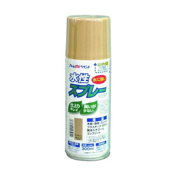【仕様】●色：アイボリー●容量(L)：0.3●乾燥時間：20〜30分(夏期)、40〜60分(冬期)●塗布面積：0.7〜1.2m2●噴射パターン：だ円吹き(パターンノズル回転可)●建築基準法対応製品：F☆☆☆☆【型番】00001-09504　...