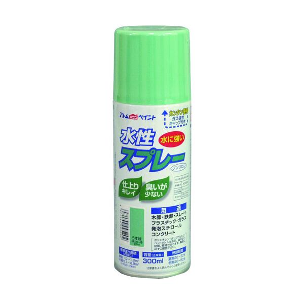 【仕様】●色：うす緑●容量(L)：0.3●乾燥時間：20〜30分(夏期)、40〜60分(冬期)●塗布面積：0.7〜1.2m2●噴射パターン：だ円吹き(パターンノズル回転可)●建築基準法対応製品：F☆☆☆☆【型番】00001-09520　/　...