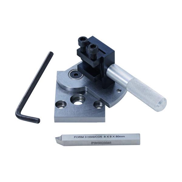 【仕様】●品名：円弧切削アタッチメント(直剣バイト付き)●適合機種：24002●幅(mm)：100●奥行(mm)：50●高さ(mm)：65【型番】24064【商品コード】2070154※お問い合わせの際はこちらの商品コードをお伝えください