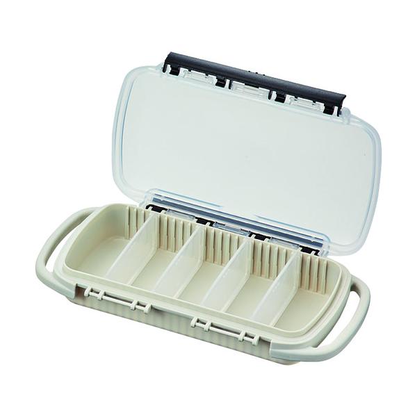 【仕様】●色：フタクリア　本体オフホワイト●外形寸法(mm)間口：214●外形寸法(mm)奥行：105●外形寸法(mm)高さ：35●有効内寸(mm)間口：165●有効内寸(mm)奥行：76●有効内寸(mm)高さ：28●仕切板(枚)：4●タイ...