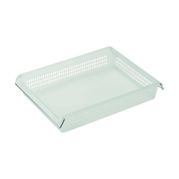 【仕様】●色：半透明●タイプ：A4浅型ハンドル付●幅(mm)：260●奥行(mm)：347●高さ(mm)：71●有効内寸(mm)幅：224●有効内寸(mm)奥行：309●耐荷重(kg)：2.5●耐荷重：2.5kg●Ａ４サイズ対応浅型タイプ●...