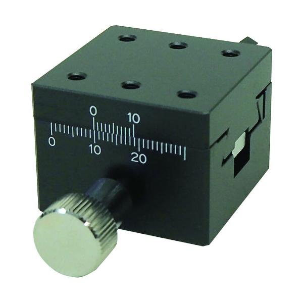 【仕様】●ステージ面(mm)：40×40●移動量(mm)：±10●水平耐荷重(N)：39.2●真直度(μm)：50●真直度(mm)：0.05●運動時平行度(mm)：0.04●タイプ：Ｘステージ●クランプ方式：ねじ式●操作部取付位置：片ハンド...