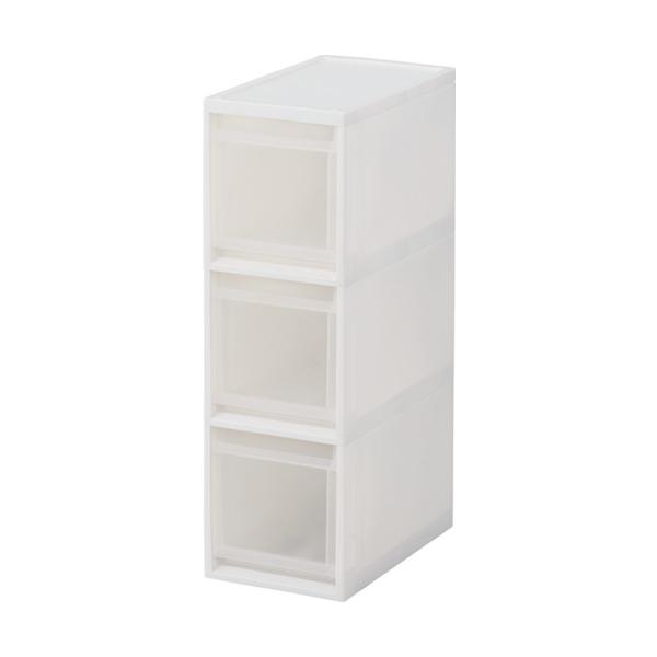 【仕様】●段数(段)：3●色：ホワイト●外形寸法(mm)間口：270●外形寸法(mm)奥行：450●外形寸法(mm)高さ：850●有効内寸(mm)間口：205〜225●有効内寸(mm)奥行：400●有効内寸(mm)高さ：223●耐荷重(kg...