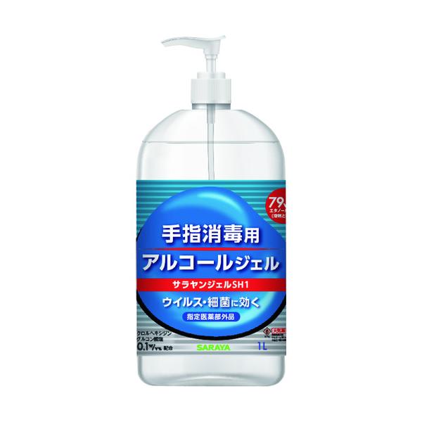 【仕様】●容量(L)：1●タイプ：ジェル●指定医薬部外品●危険物第4類アルコール類（エタノール）水溶性・危険等級［［Ｒ２］］●成分：79vol％エタノール含有(溶剤として)●グロルヘキシジングルコン塩酸0.1W/v％配合【型番】42161【...