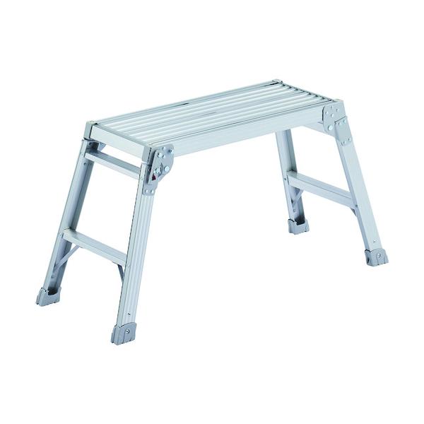 【仕様】●最大使用質量(kg)：100●天板高さ(m)：0.52●天板寸法(mm)：700×300●踏ざん踏面幅(mm)：41●Aマーク：認定●SGマーク：認定●仮設工業会：認定品●収納時寸法(mm)長さ×幅×厚み：730×390×170●...