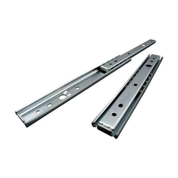 【仕様】●幅(mm)：9.5●高さ(mm)：27●長さ(mm)：400●移動距離(mm)：296●定格荷重(N)ペア/垂直：206●軽荷重用●2メンバー3/4トラベルタイプ●ドロワーメンバーの脱着不可能●ンド(M3、M4)またはトラス小ねじ...