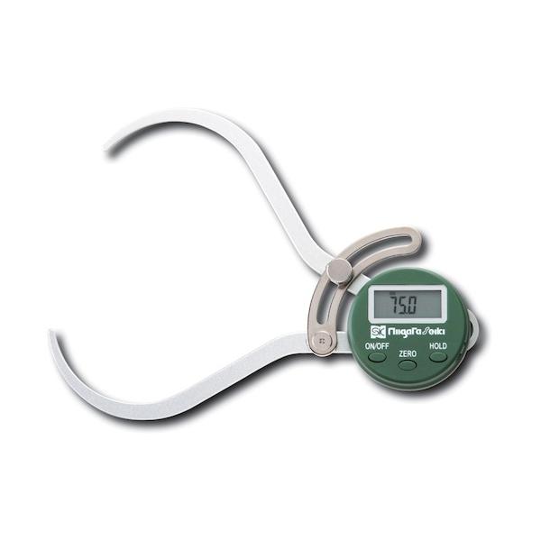 【仕様】●メーカーコード：00152053●器差(mm)：±0.2●最小表示(mm)：0.1●測定範囲(mm)：0-150●電源：CR2032(テスト用付属)●目量(mm)：0.1●測定範囲(mm)：0-150●目量(mm)：0.1●器差(...