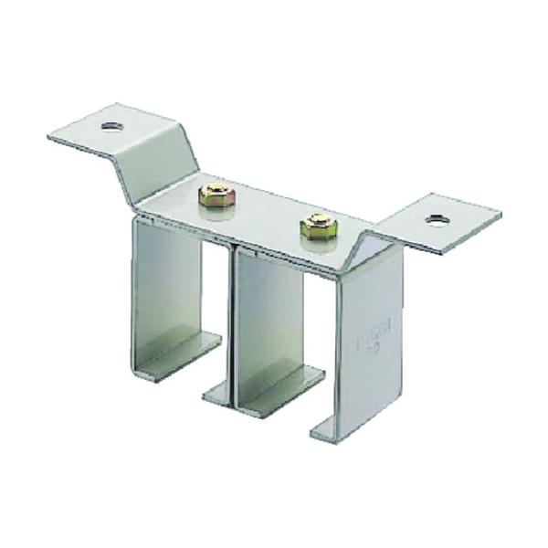 【仕様】●品名：天井受二連●適合レール：3号●A(mm)：71●B(mm)：53●C(mm)：93●D(mm)：106●穴径(mm)：10●板厚(mm)：3●E(mm)：48●G(mm)：198●H(mm)：165●F(mm)：14【型番】...