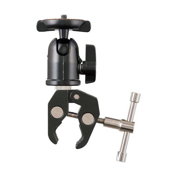 【仕様】●カメラねじ：1/4×20山●クランプ最大開幅：50●耐荷重(kg)：2●適合支柱径：Φ13〜40mm【型番】L-506　/　L506【商品コード】2480435※お問い合わせの際はこちらの商品コードをお伝えください