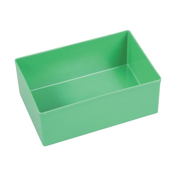 【仕様】●色：緑●外形寸法(mm)間口：108●外形寸法(mm)奥行：162●外形寸法(mm)高さ：63●有効内寸(mm)間口：101●有効内寸(mm)奥行：155●有効内寸(mm)高さ：60●南京錠(別売)：取付不可●仕切板(枚)：0●適...