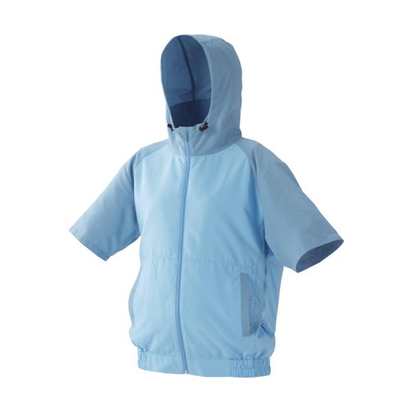 【仕様】●色：ブルー●サイズ：LL●着丈(cm)：70●胸囲(cm)：128●袖丈(cm)：26●肩幅(cm)：53●裾回り(cm)：96●定格容量：6700ｍAh●充電時間：約5時間●風量：3段階●使用可能時間：約12時間（強）、約25時...