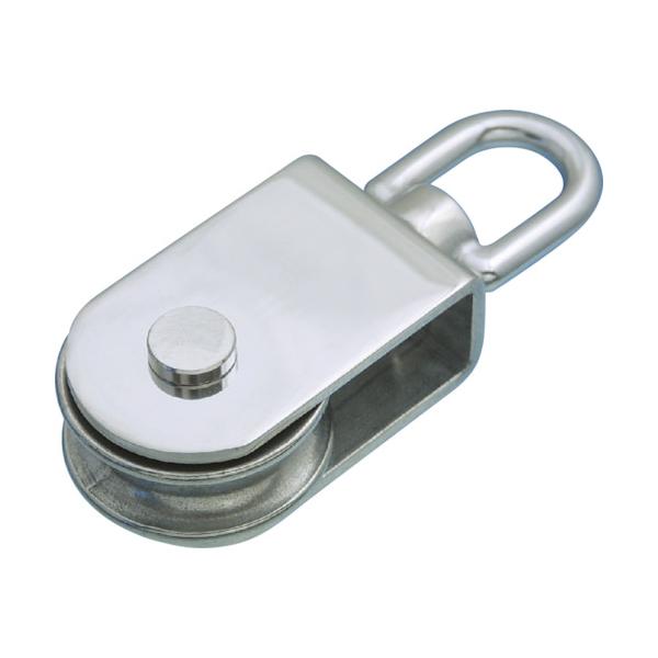 【仕様】●基本使用荷重(t)：0.25●最大使用ロープ径(mm)：11●車数：1●車径(mm)：38●車溝幅(mm)：12●寸法(mm)A：109●寸法(mm)B：35●寸法(mm)C：29●H(mm)：29●L2(mm)：26●W(mm)...