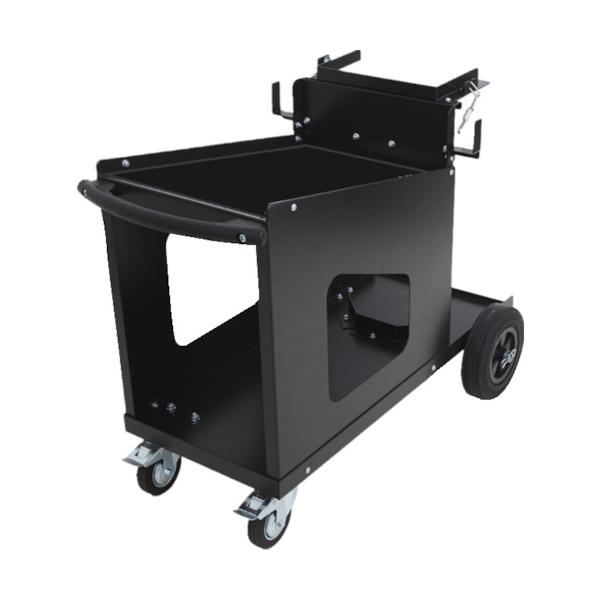 【仕様】●最大積載量(kg/台)：150●色：黒●奥行(mm)：985●高さ(mm)：685●引出し数：0●幅(mm)：510●溶接ワゴン●7立米のガスボンベ積載可能●天板寸法：(上板）3１0mm×6５0mm　（下板）２９０mm×５１０mm...