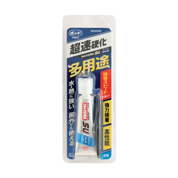 【仕様】●色：クリヤー●容量(ml)：10●容量(L)：0.01●容量(g)：10●容量(kg)：0.01●容量(cc)：10●シリル化ウレタン樹脂系無溶剤系【型番】05801【商品コード】2521390※お問い合わせの際はこちらの商品コー...