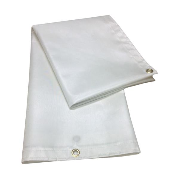 【仕様】●幅(mm)：920●長さ(mm)：920●厚さ(mm)：0.27●ハトメ数：4●JIS種別：1号●ハトメピッチ(mm)：880×880●シリコン色：クリア●JIS A 1323 C種合格品第15A4073号●（公財）日本防災協会防...