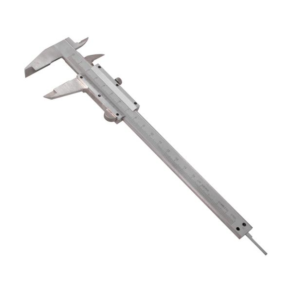 【仕様】●測定範囲(mm)：0〜150●最小表示(mm)：0.02●最大許容誤差(mm)：±0.02●器差(mm)：±0.02●外側用ジョウ(mm)：40●内側用ジョウ(mm)：15●デプスバー：有●全長(mm)：230●測定誤差：±0.0...