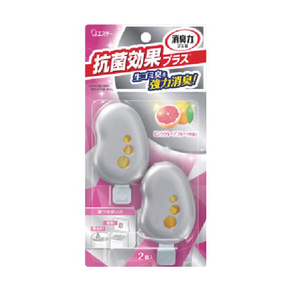 【仕様】●香り：ピンクグレープフルーツ●タイプ：生ごみ用●品名：ゴミ箱の消臭力　抗菌効果プラス　ピンクグレープフルーツの香り【型番】ST12888【商品コード】2542786※お問い合わせの際はこちらの商品コードをお伝えください