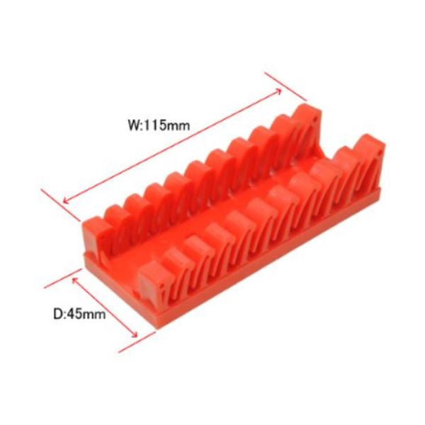 【仕様】●本体サイズ：W115×D45×H30mm●レンチ収納数：10【型番】2002000007629【商品コード】2544263※お問い合わせの際はこちらの商品コードをお伝えください
