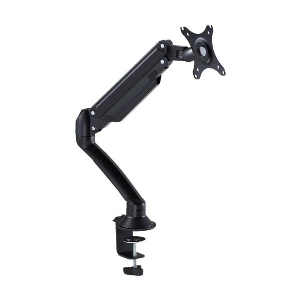 【仕様】●色：黒●耐荷重(kg)：9●適合モニターサイズ：17〜30インチまで●奥行(mm)：45●高さ(mm)：390●タイプ：1面3軸●対応規格：VESA規格●可動範囲(モニター傾斜)：上-85°/下15°●可動範囲(関節軸回転)：±1...