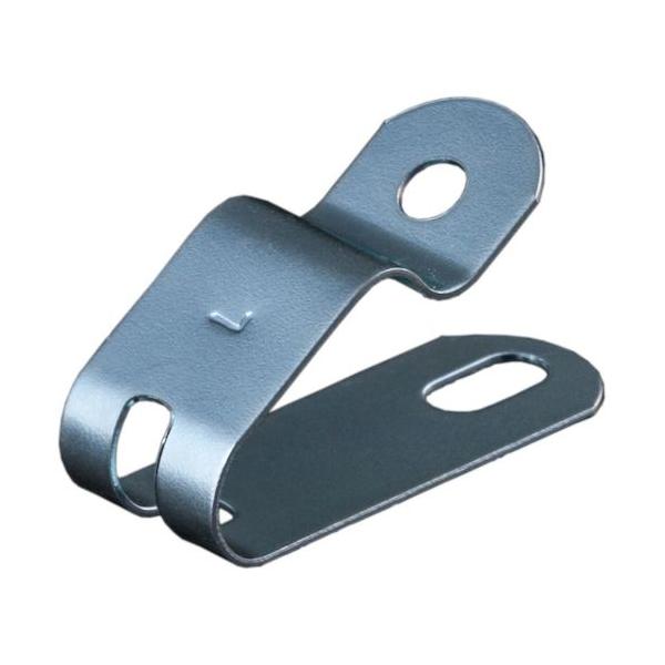 【仕様】●幅(mm)：12.0●長さ(mm)：24.0●取付穴径(mm)：4.0●厚さ(mm)：0.4●対象ケーブル：Fケーブル用●止め箇所：1点止め●適合ケーブル：VVF1.6×2C【メーカー】トラスコ　/　TRUSCO【型番】TM2-S...