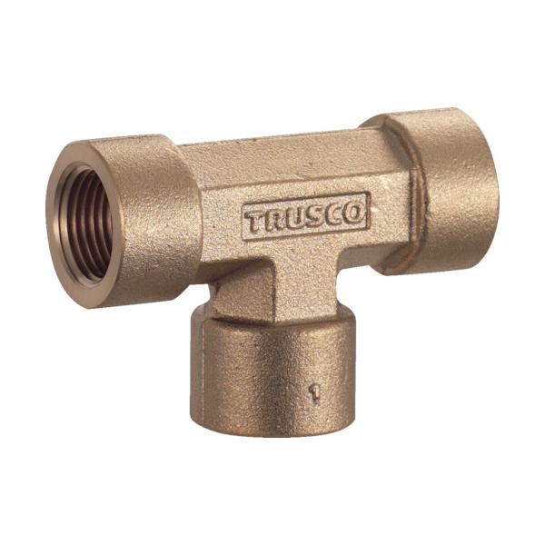 【仕様】●使用流体：水、空気、油●呼び径：Rc1/4×Rc1/4×Rc1/4●寸法(mm)L：50●寸法(mm)H：14●寸法(mm)L1：25●流体温度：0〜100℃●使用圧力：14MPa【メーカー】トラスコ　/　TRUSCO【型番】TN...