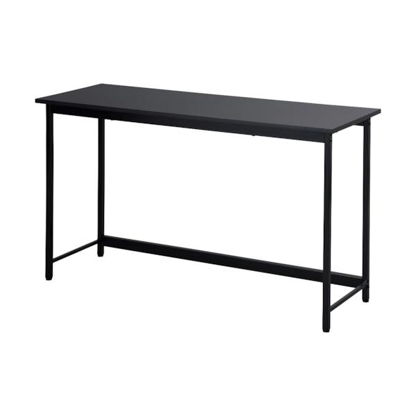 【仕様】●間口(mm)：1200●奥行(mm)：400●高さ(mm)：700●天板色：ブラック●最大積載量(kg/台)：50●天板材質：合成樹脂化粧パーティクルボード（メラミン樹脂）●脚部色：ブラック●組み立て式●アジャスター付き●耐荷重：...