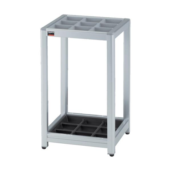 【仕様】●間口(mm)：300●奥行(mm)：300●高さ(mm)：500●傘本数(本)：9●色：シルバー●タイプ：フレーム●アジャスター付【メーカー】トラスコ　/　TRUSCO【型番】TAK-9　/　TAK9【商品コード】2611538※...