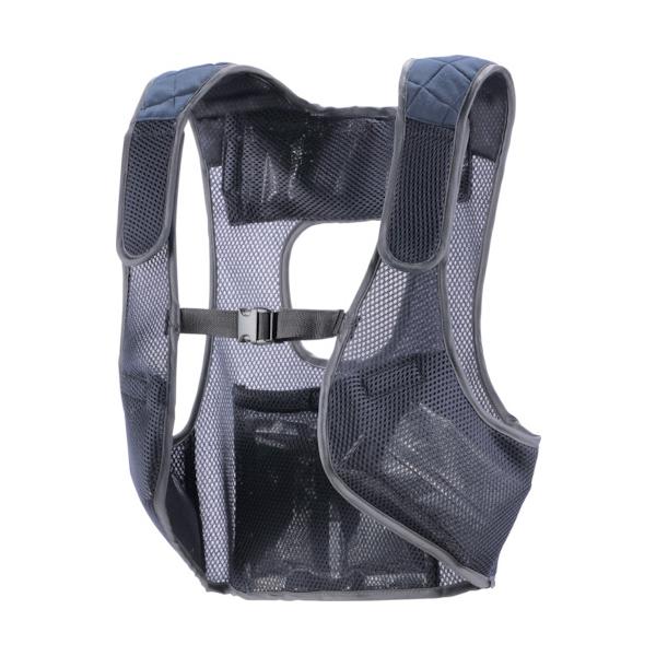 【仕様】●色：ネイビー●着丈(cm)：41.5●肩幅(cm)：34●セット内容：ベスト+保冷剤４個【型番】4132【商品コード】2675000※お問い合わせの際はこちらの商品コードをお伝えください