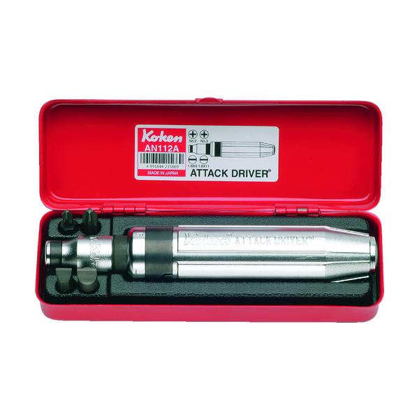 【仕様】●セット内容：本体(4112N)、ビットホルダ(4138)、プラスビット(100P.32-2)、プラスビット(100P.32-3)、マイナスビット(100S.32-9)、マイナスビット(100S.32-11)、メタルケース●セット内...