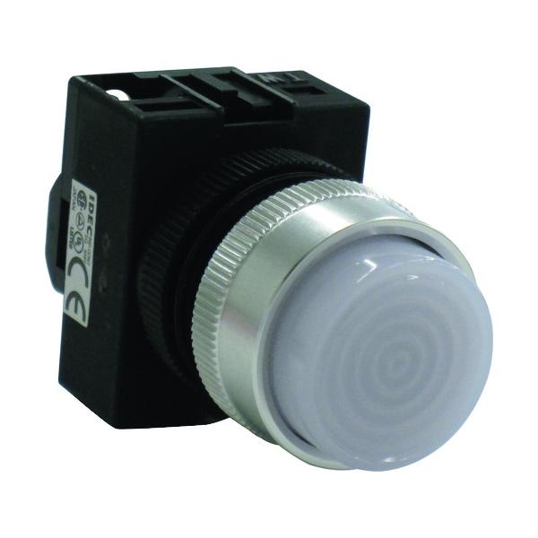 【仕様】●動作：ー●接点構成：ー●取付穴寸法(mm)：φ22●照光種別：LED●定格使用電圧(V)：AC/DC24●照光色：ピュアホワイト●IDEC　TWシリーズパイロットライト【型番】APW122DPW【商品コード】2904169※お問い...