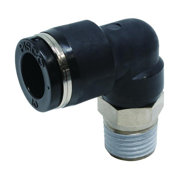 【仕様】●適合チューブ外径D(mm)：10●接続口径：R1/4●六角対辺(mm)：14●最高使用圧力(MPa)：1●使用流体：空気、水(条件あり)●使用温度範囲(℃)：0〜60(凍結なきこと)●使用温度範囲：0〜60℃(凍結なきこと)●最高...