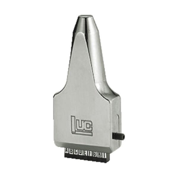 【仕様】●最大取付幅D(mm)：18●取付ねじ：M5●全長(mm)：80●一度に刻印できる数：7ケタ(1.5)、6ケタ(2.0)、5ケタ(2.5)、5ケタ(3.0)、4ケタ(4.0)、3ケタ(5.0)、3ケタ(6.0)●幅C(mm)：31●...