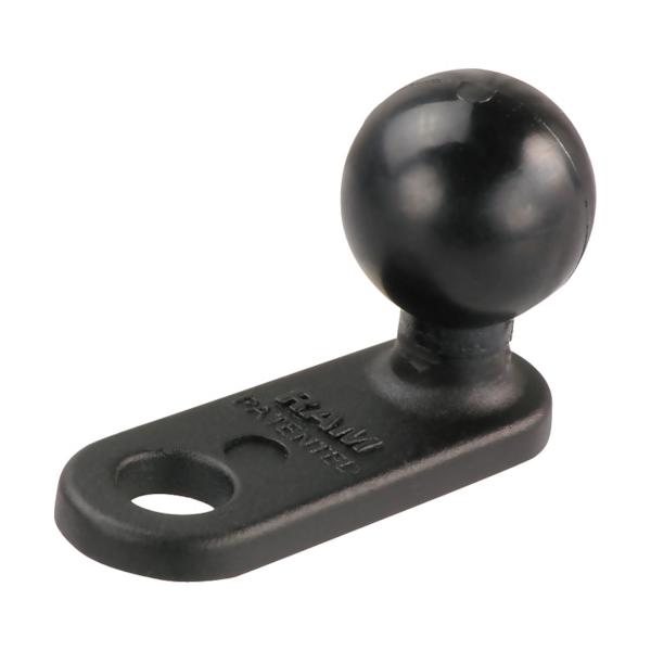 【仕様】●幅(mm)：88●奥行(mm)：27●高さ(mm)：189●色：ブラック●ボールサイズ：1インチ●バイクのミラー等に共締めでベースを固定●1インチ対応の各種RAMマウントを接続して様々な機器の取付けが可能●取付ねじ穴：11mm【型...