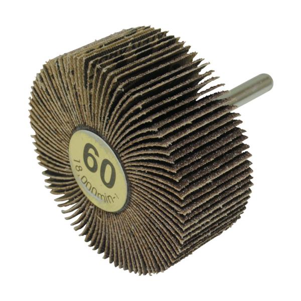 【仕様】●粒度(#)：60●外径(mm)：60●幅(mm)：25●軸径(mm)：6●軸長(mm)：40●羽根枚数(枚)：約85●最高使用回転数：18000rpm【型番】UF60254【商品コード】3250768※お問い合わせの際はこちらの商...