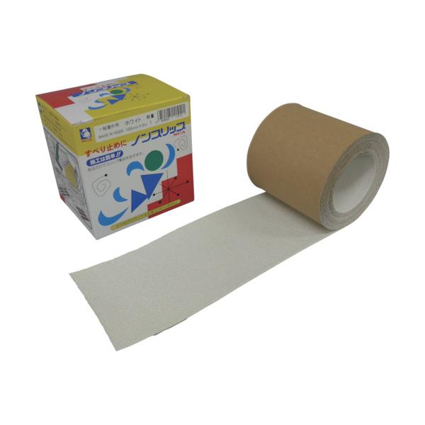 【仕様】●色：ホワイト●幅(mm)：100●長さ(m)：5●厚さ(mm)：0.8●粘着力：20N/25mm●引張強度：147N/25mm●切断にはカッターが必要【型番】NSP-1005 W　/　NSP1005【商品コード】3283895※お...