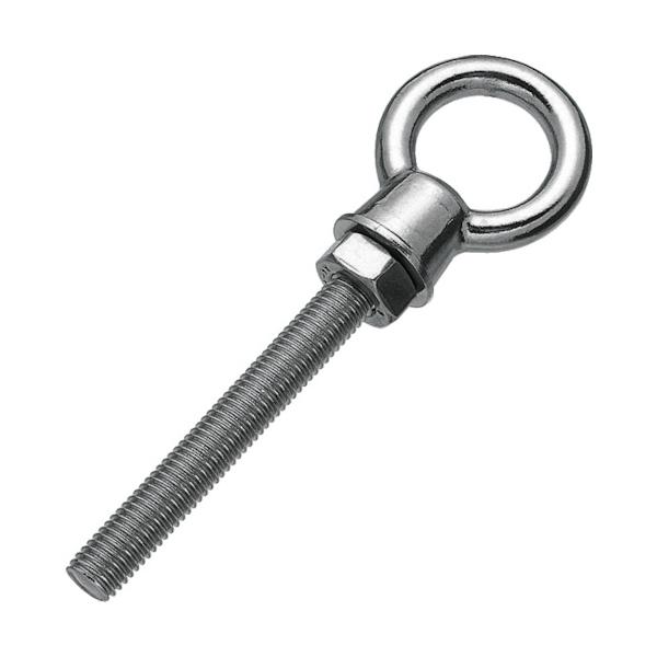 【仕様】●使用荷重(kN)：1.47●A(mm)：20●B(mm)：80●D(mm)：8●H(mm)：48●L(mm)：24●ねじ径：M10×1.5●六角ナット、丸ワッシャー付【メーカー】トラスコ　/　TRUSCO【型番】TLK-10M80...