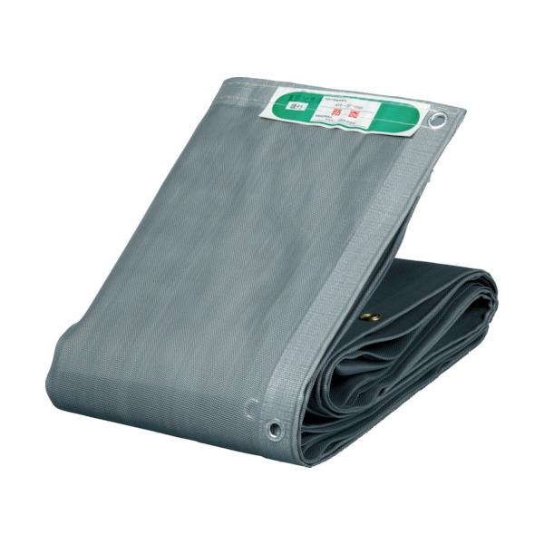 【仕様】●幅(m)：1.8●長さ(m)：3.6●厚さ(mm)：0.52●ハトメ数(個)：24●ハトメピッチ(cm)：45●引張強度：縦630N/3cm、横560N/3cm●引裂強度：縦320N、横320N●色：グレー●消防法で定められた防炎...