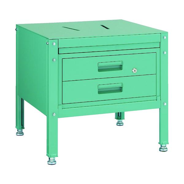 【仕様】●間口(mm)：577●奥行(mm)：531●高さ(mm)：560●積載荷重(kg)：400●適合機種：ボール盤およびタッピングボール盤(取付穴13mm以下)●適合機種：ボール盤およびタッピングボール盤(取付穴13mm以下)●組立品...